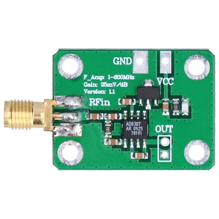 RF Power Modules, PCB Detector Module 50 Ohm 25mV/dBm 1-600MHz For ...