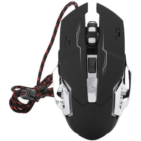 Computer Laptop USB Wired Mouse Computer Mice Gaming Noiseless DPI ...