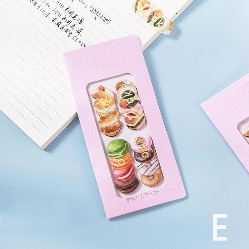 Memo Waterproof Tear Pad Kawaii Sticky Note Self-stick Bookmarks ...