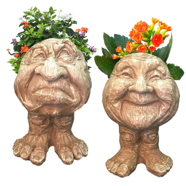 Homestyles Stone Wash Grumpy & Granny Joy the Muggly Face Humorous ...