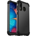 Samsung Galaxy A50 Case, Dual Layer Slim Heavy Duty Hybrid Rugged ...