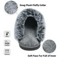 VONMAY Women's Scuff Slippers Fuzzy Indoor Outdoor House Shoes - Walmart.com