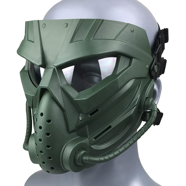 Airsoft Mask Full Face Tactical Mask with Eye Protection Impact ...