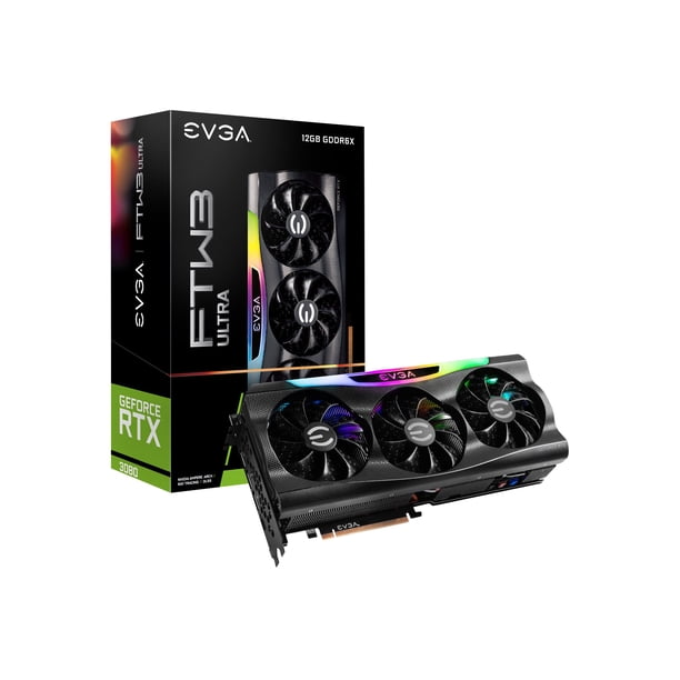 EVGA GeForce RTX 3080 12GB FTW3 ULTRA GAMING, 12G-P5-4877-KL, 12GB ...