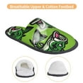 Derioi cartoon largemouth bass fish for Slippers Indoor Outdoor Anti ...