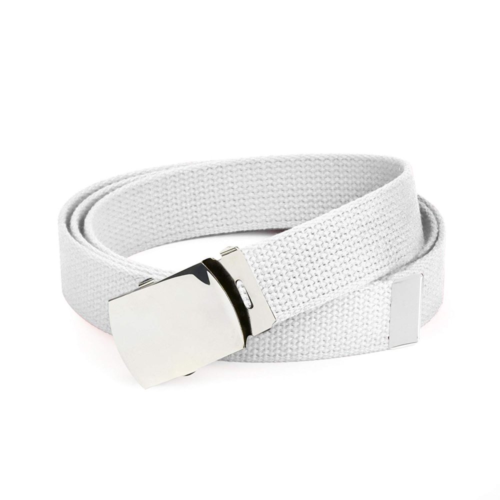 Hold'Em - Hold’Em Military Canvas Webbing Belts for MEN’S–Polished ...
