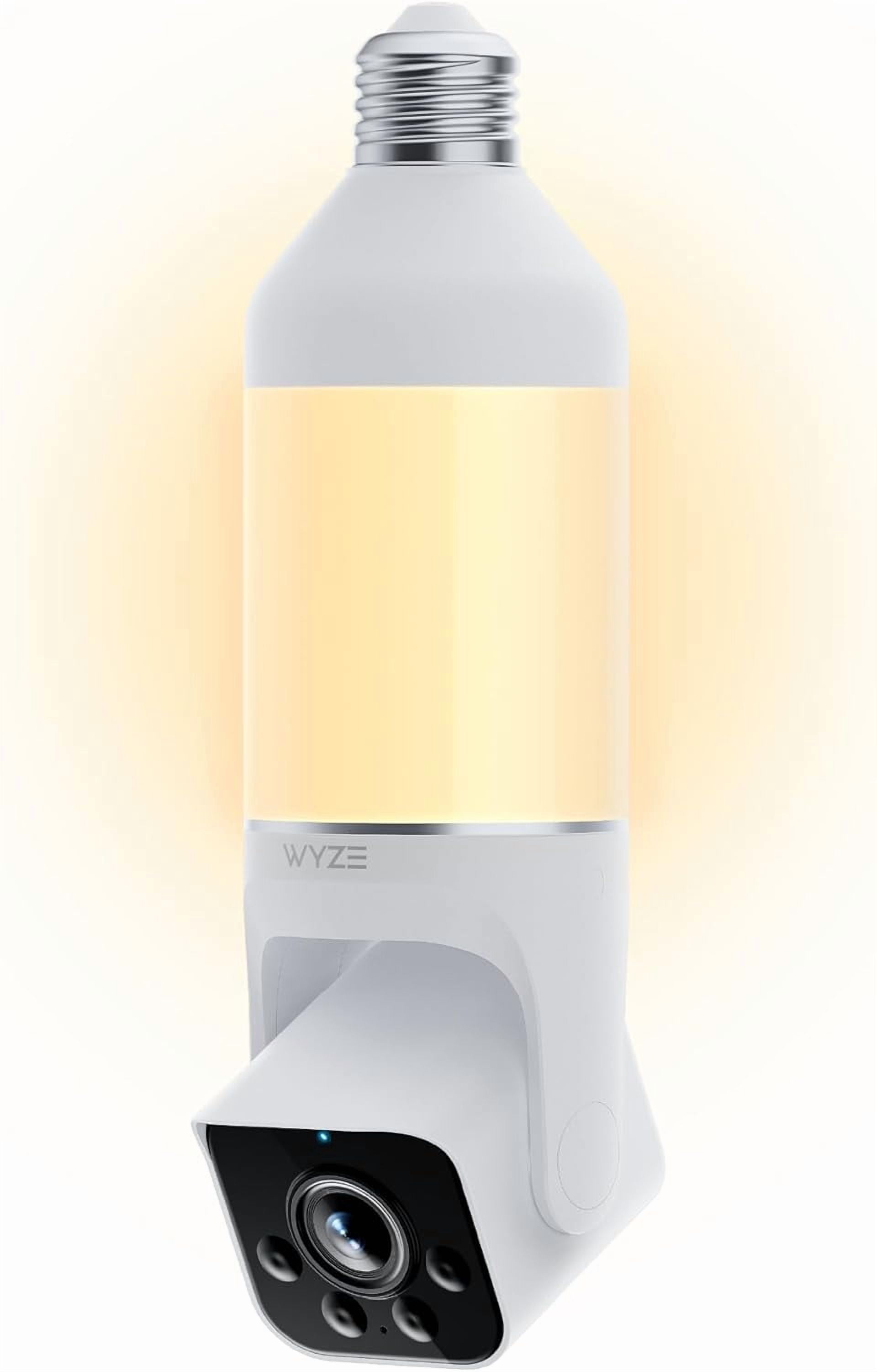 Wyze Bulb Cam Security Camera, 2K HD Security Cameras Wireless Outdoor ...