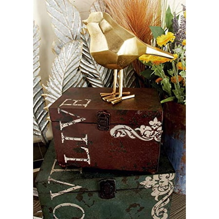 Deco 79 Metal Trunks (Set of 3) 16"/12"/9" | Walmart Canada
