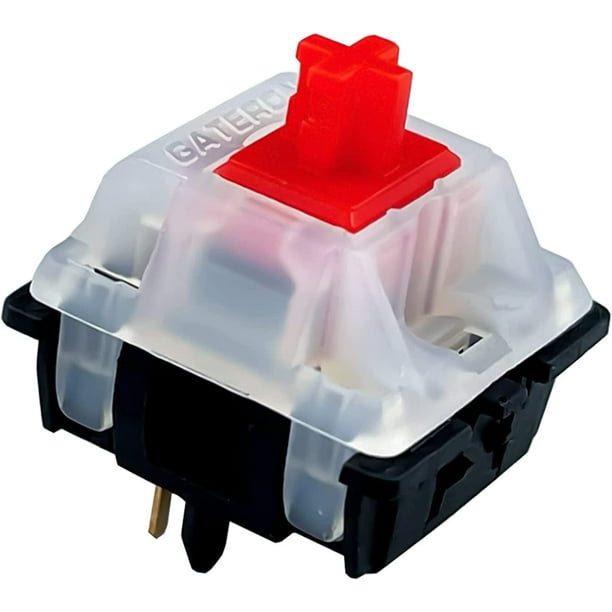 Gateron KS-3X47 Milky Red Switches MX 5 pin Switches Suitable for ...