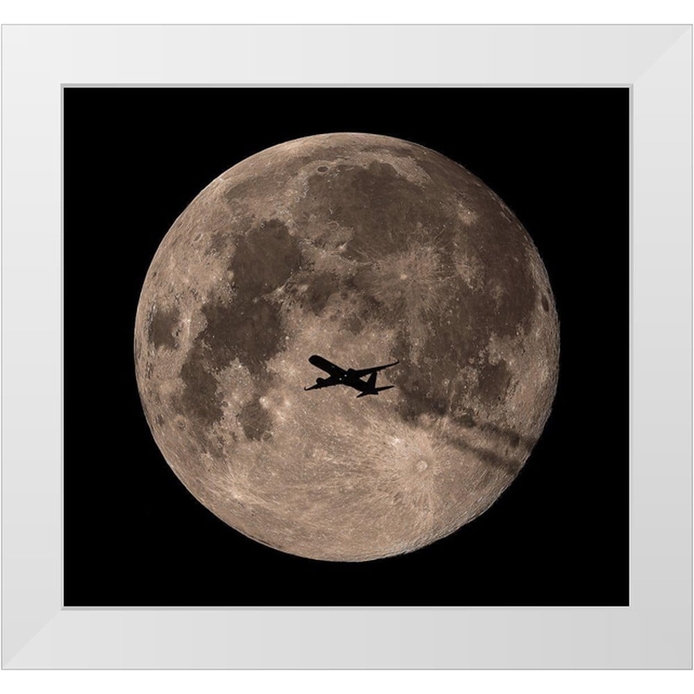 Chakraborty, Mainak 13x12 White Modern Wood Framed Museum Art Print Titled - Passing Through ...