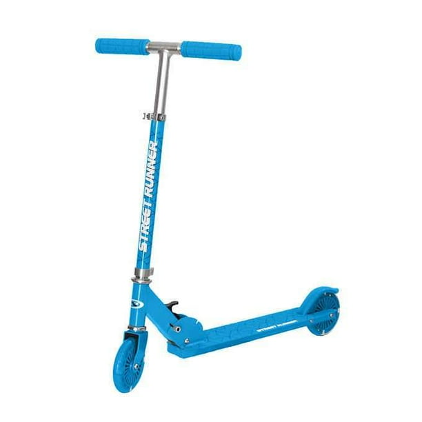 Street Runner Folding Kick Scooter with 120mm LED Wheels - Walmart.ca