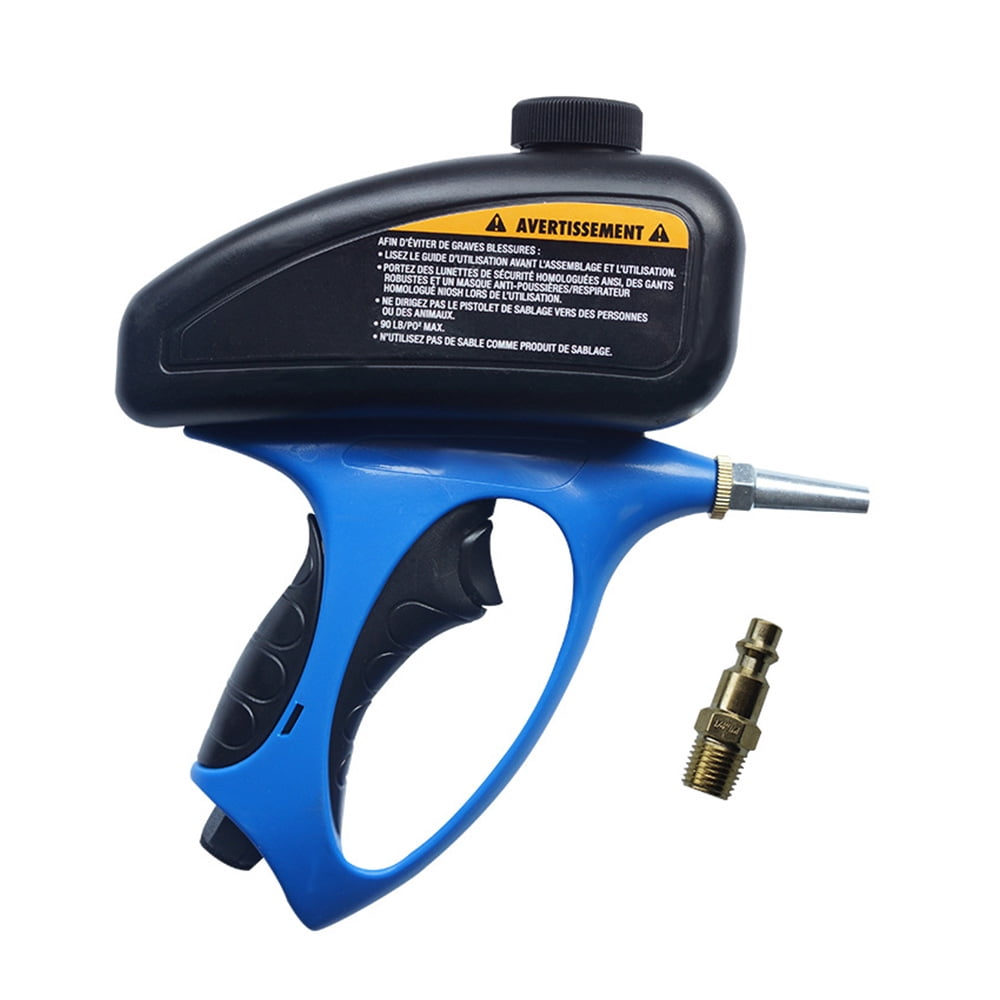 Portable Sandblaster Abrasive Pneumatic Blasting Device Gravity ...