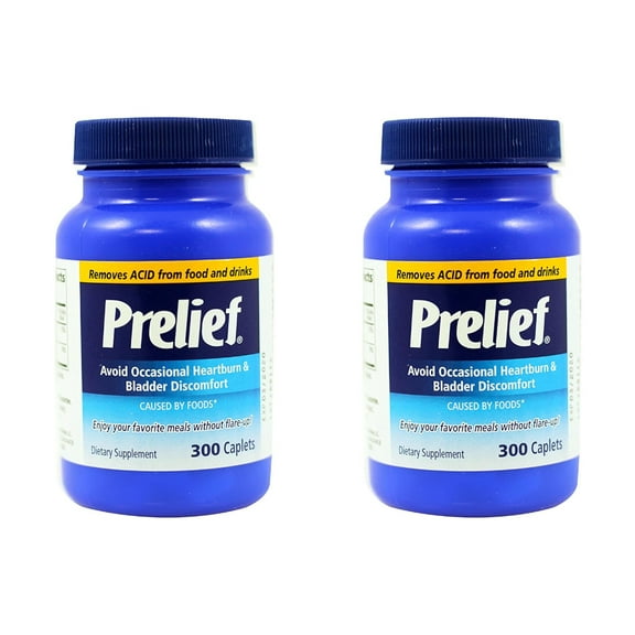 Prelief Acid Reducer Pills, Heartburn and Reflux Treatment Tablets, 300 ...