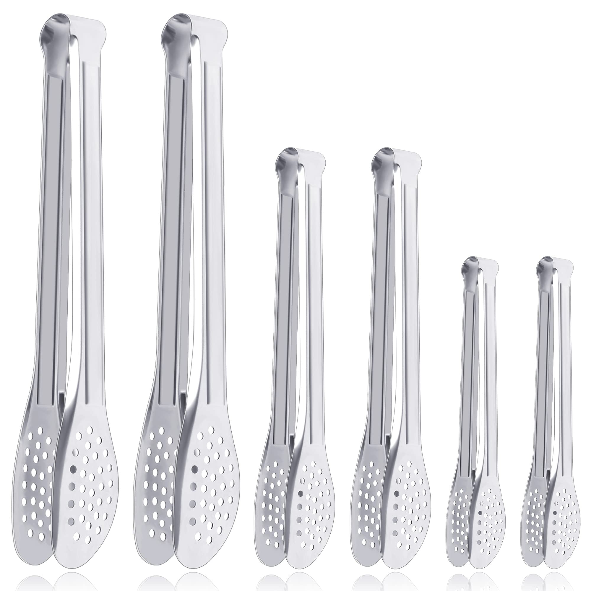 Click here for Dmoera 6 Pack Buffet Tongs stainless Steel Serving... prices