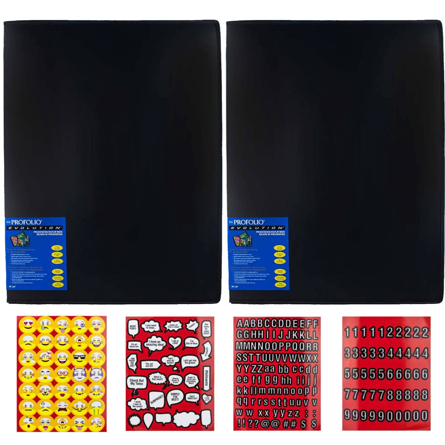 Itoya Art Profolio Evolution 18 x 24 Presentation Display Book EV-12-18 ...