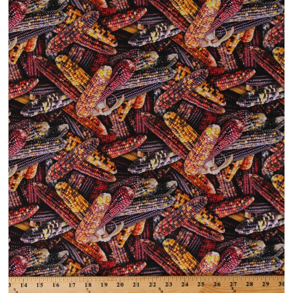 Cotton Indian Corn on the Cob Vegetables Thanksgiving Fall Harvest ...