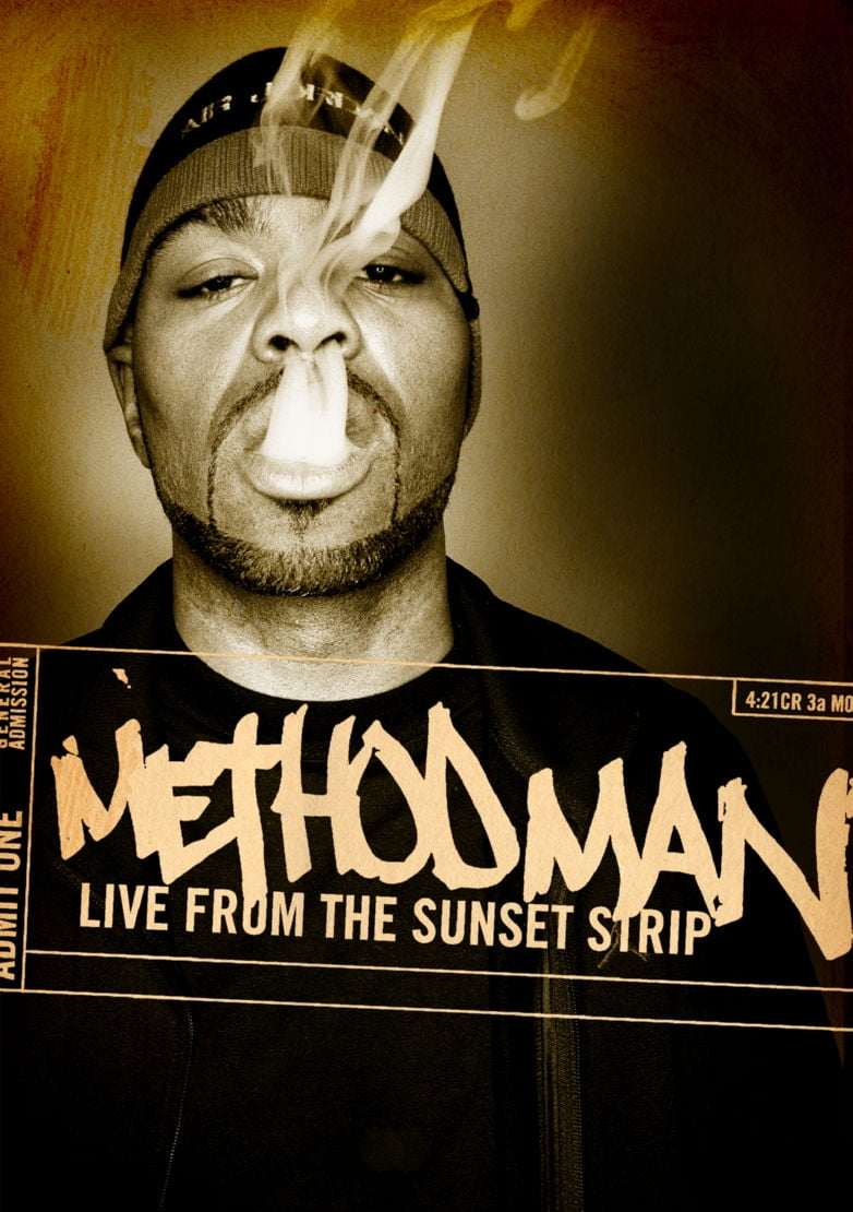 Method Man Live Poster Metal Sign 8Inx 12In Metal Art Print 8x12 Square ...