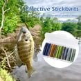 Bombrooster Ned Rig Baits Kit, Finesse TRD Stick Worms with Jig Heads ...