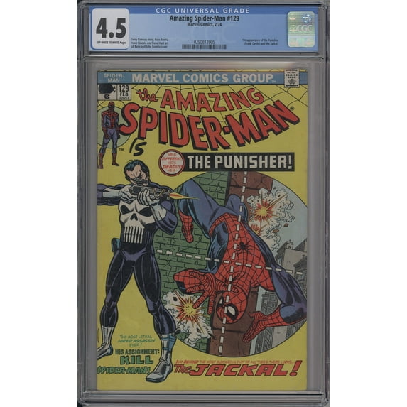 Amazing Spider-Man #129 - CGC 4.5 Comic Book - Walmart.com