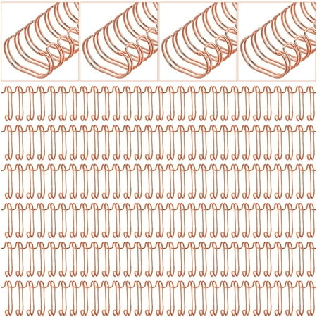 10 Pieces Twin Loop Wire Binding Spines 1 Inch Diameter 32 Holes Double ...