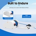 25LBS Electric Anchor Winch, 12V Marine Windlass with Remote Control ...