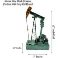 Urbalabs Oil Derricks Vintage Office Desk Statues Nodding Donkey ...