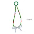 Beaded Bowknot Hanging Pendant Sweet Cool Phone Strap Bag Decoration ...