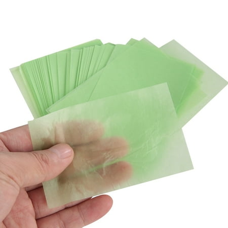 TOPINCN 100Pcs Oil Absorbing Blotting Paper Sheet Refreshing Oil ...