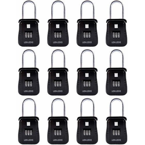 AfulaEnterprises Lion Alpha Key Combination Lock (Set of 12) - Walmart.com