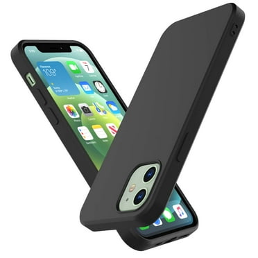 iPhone 12 mini Silicone Case with MagSafe - Black - Walmart.com