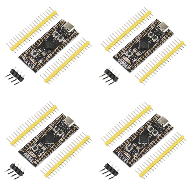 4X Placa de Desarrollo STM32F401, Placa de Aprendizaje STM32F401CEU6 STM32F4, Soporte para ...