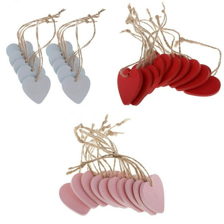 30x Painted Wooden Hanging Charms for Crafts And DIY | Walmart Canada