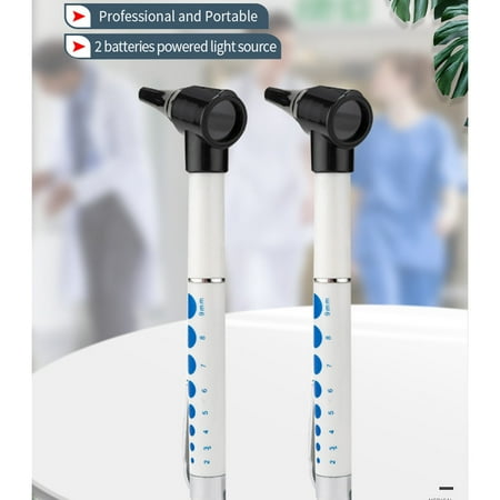 Otoscope Magnifying Pen Diagnostic Earpick Flashlight Ear Nose Throat ...