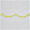 400 Thread Count White Cotton Sateen Hotel Stitch Duvet Cover in ...