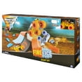 Monster Jam, Fire & Ice Stunt Set Featuring Four 1:64 Scale Die-Cast ...