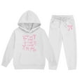 Byoo Tween Girls Fleece Outfits Full Sleeve Pullover Hoodies Sweatshirt ...