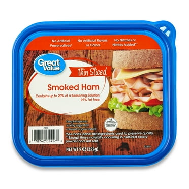 Great Value Cooked Ham, 16 oz - Walmart.com