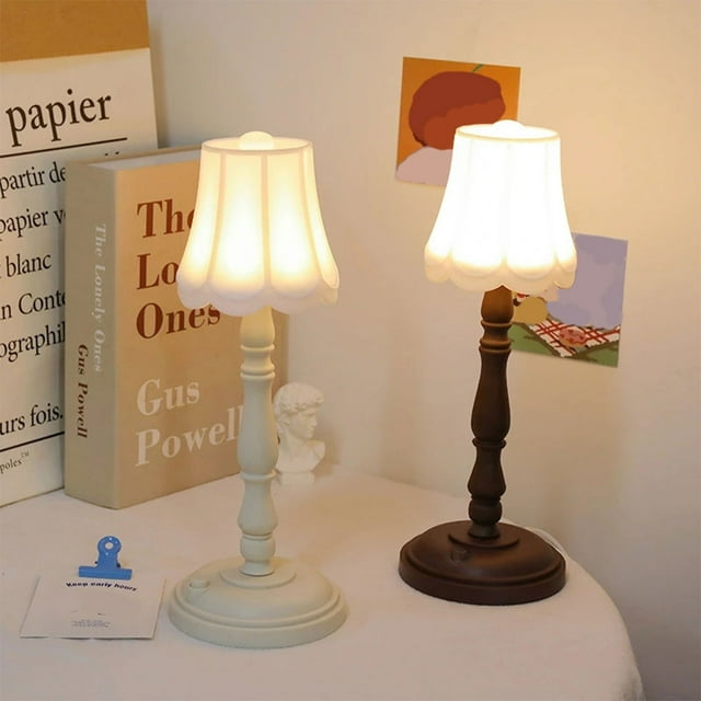 Duety LED Table Lamp Battery Operated Bedside Lamp Eye Protection ...