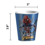 Zak Designs Spider-Man 5pcs Kids Dinnerware Set - Melamine Plate, Bowl ...