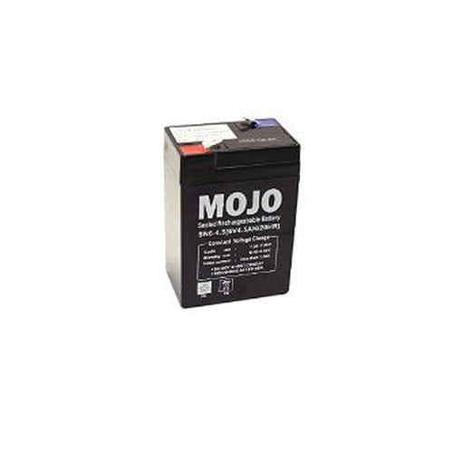 MOJO UB645 RECHARGEABLE BATTERY 6V SEALED LEAD-ACID POWER PACK ...