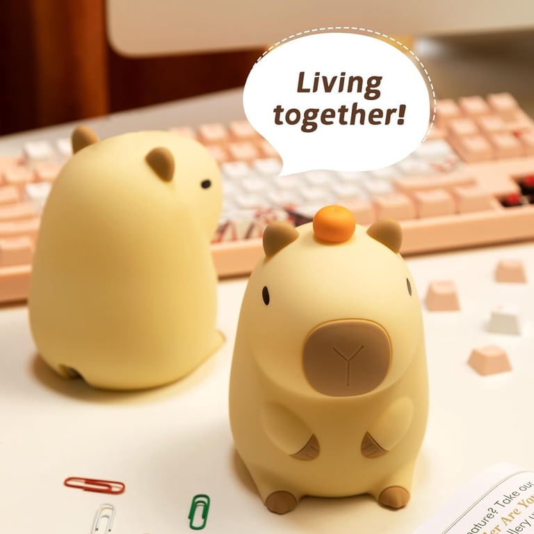 Kids Night Light ATSUI Penguin Night Light - Squishy LED Desk Lamp With ...