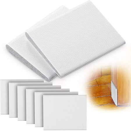 6 Pieces Self-Adhesive Door Corner Seals, Weather Stripping Wedge Draft ...