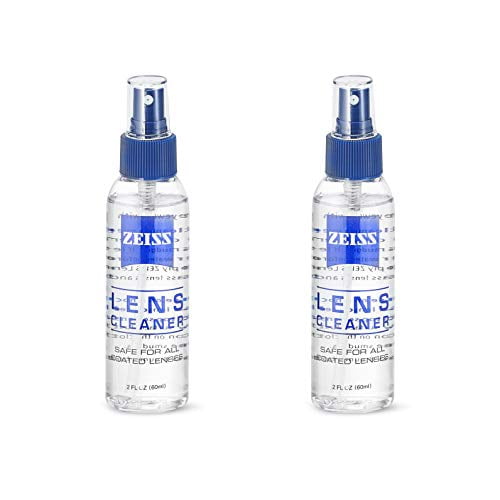 Set of 2 Carl Zeiss Lens Cleaning Spray 2oz - 60ml Travel Pack ...