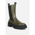 jolt elasticated gussets lug sole boots by London Rag - Walmart.com