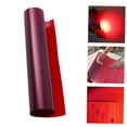 BESTYASH LED Light Diffuser Film Red PET Lighting Effects for Strobe ...