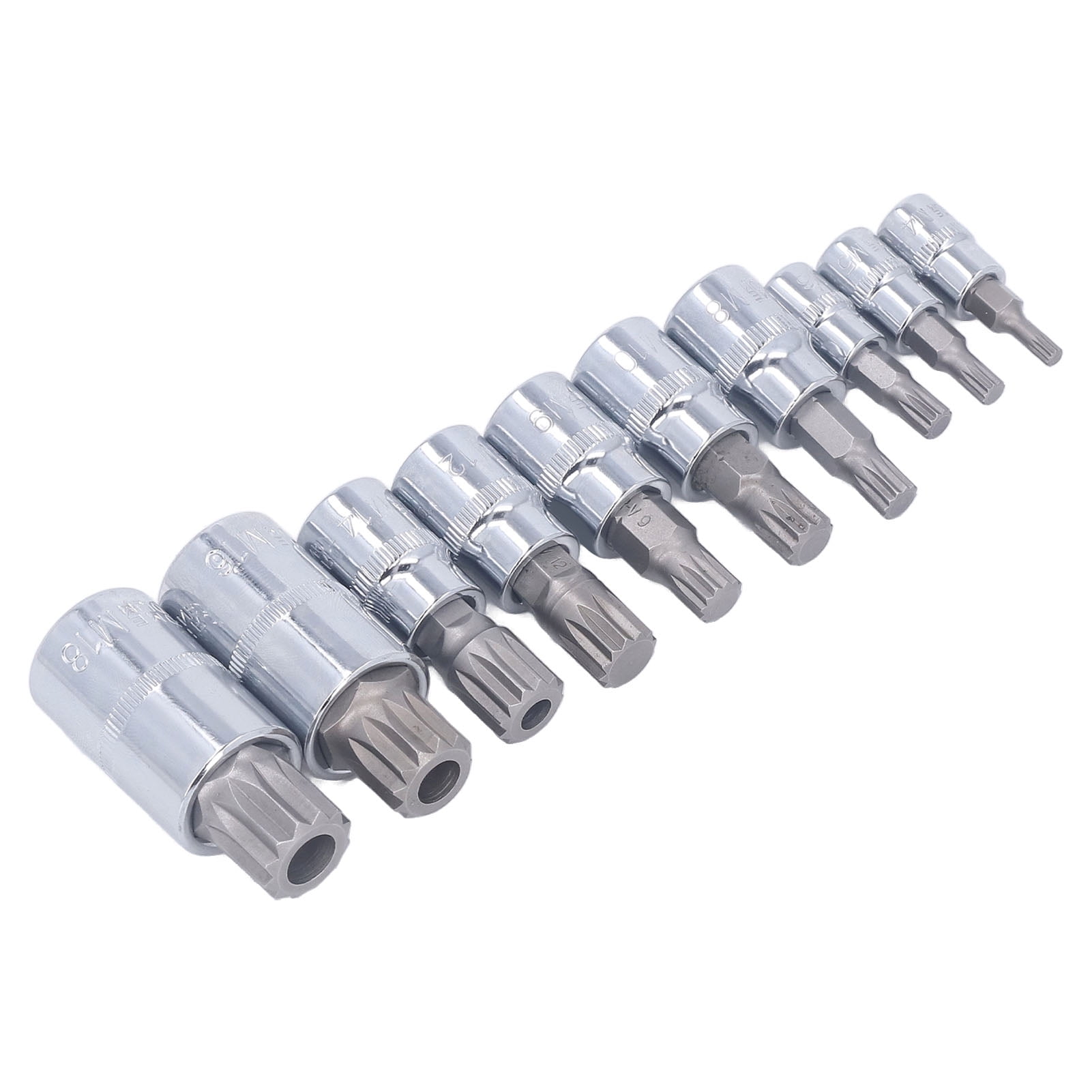 Dado con punta estriada, 10 piezas Dado con punta estriada de triple ...