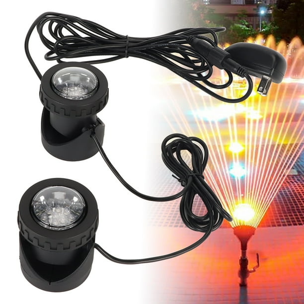 Underwater Pond Lights, 90 Degree Lamp Head Beautiful Submersible LED ...