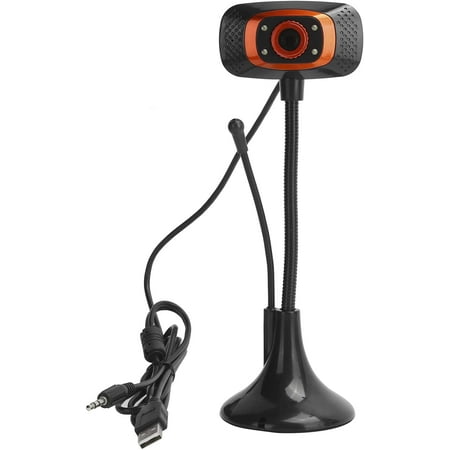 Universal USB Webcam with Desktop Stand for Computers, External Webcam ...