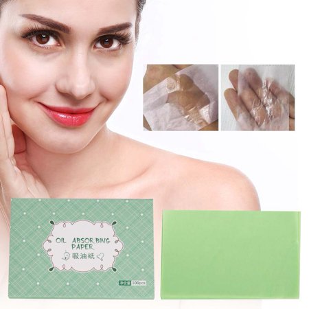 TOPINCN 100Pcs Oil Absorbing Blotting Paper Sheet Refreshing Oil ...