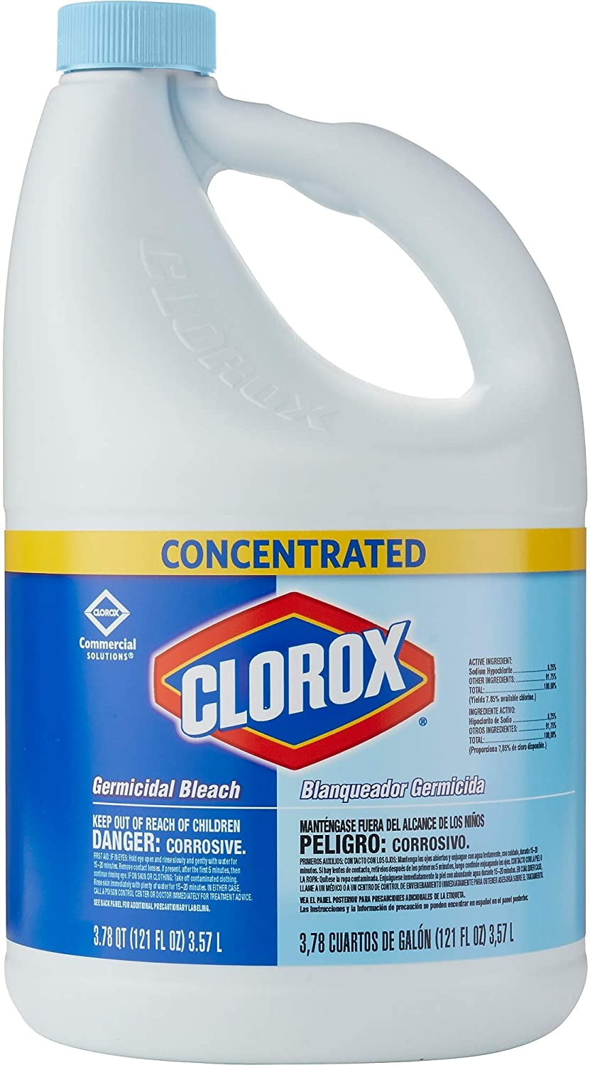 Concentrated Germicidal Bleach 121 Oz. CLO 30966 - Walmart.com
